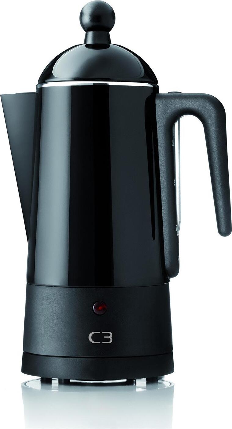 C3 Perkolator/Kaffeemaschine Design schwarz | Kaufland.de
