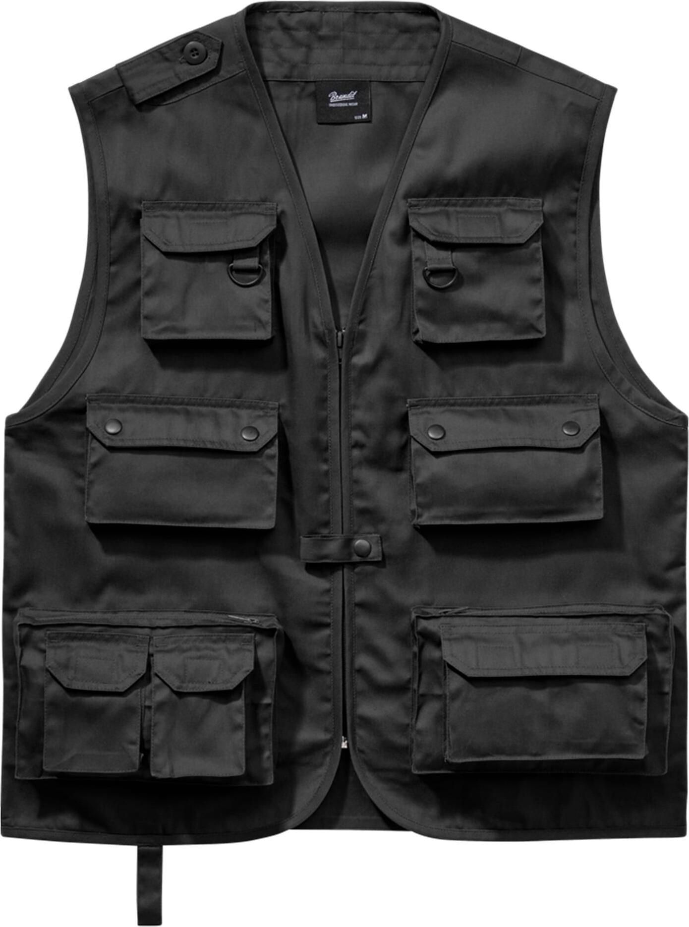 Pánská vesta Brandit Hunting Vest black - 7XL | Kaufland.cz