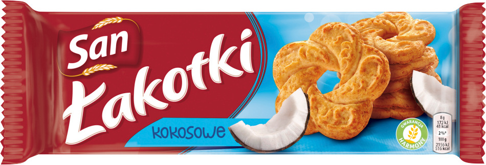 Herbatniki San Herbatniki kokosowe 168 G | Kaufland.pl