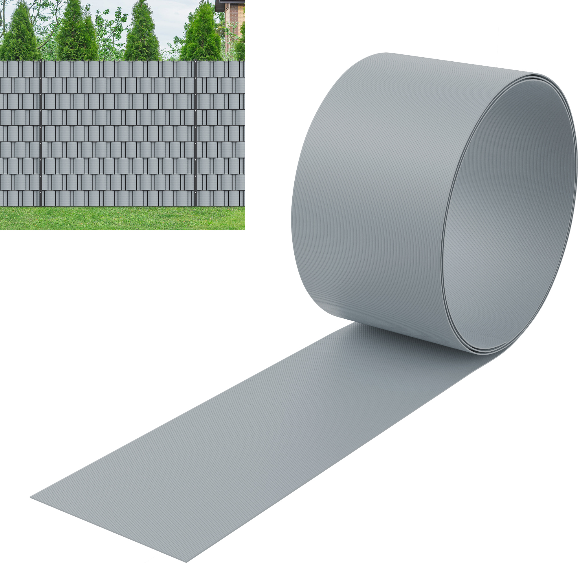 UISEBRT 10 X Hart PVC Sichtschutz | Kaufland.de