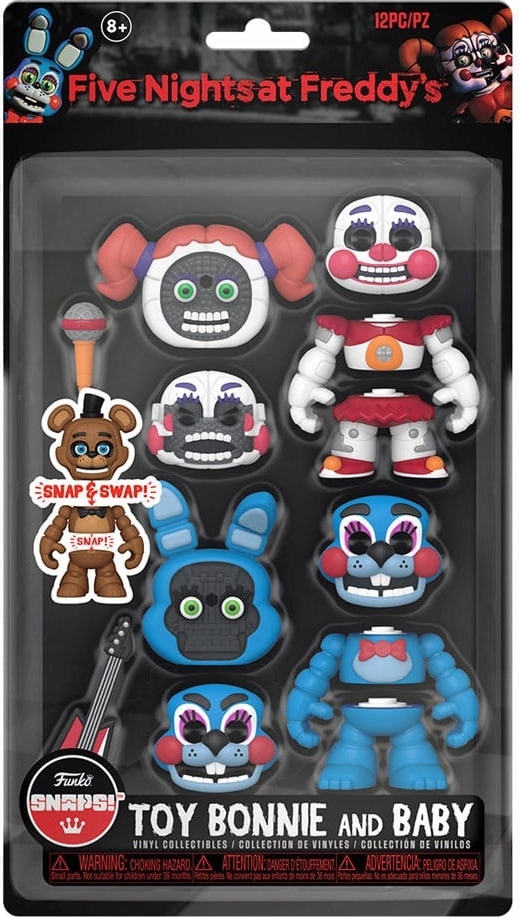 Funko Snaps! FNAF Toy Bonnie and Baby 10cm 2pak
