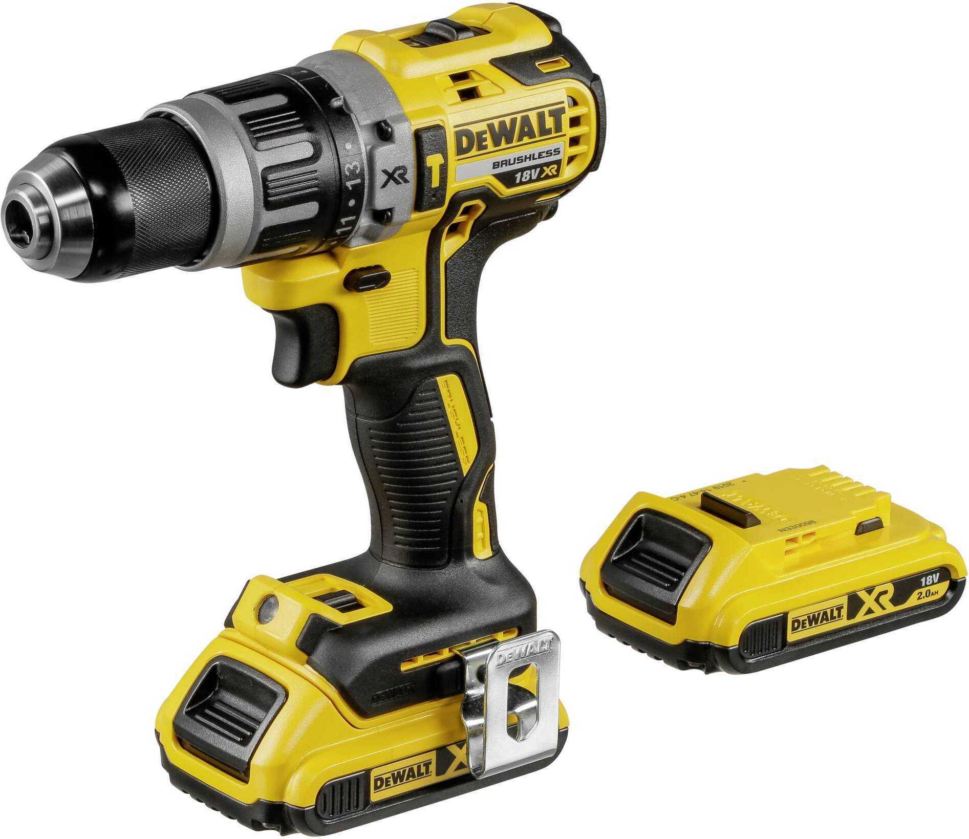 DeWALT DCD796D2-QW - Marteau perforateur/pilote - sans fil