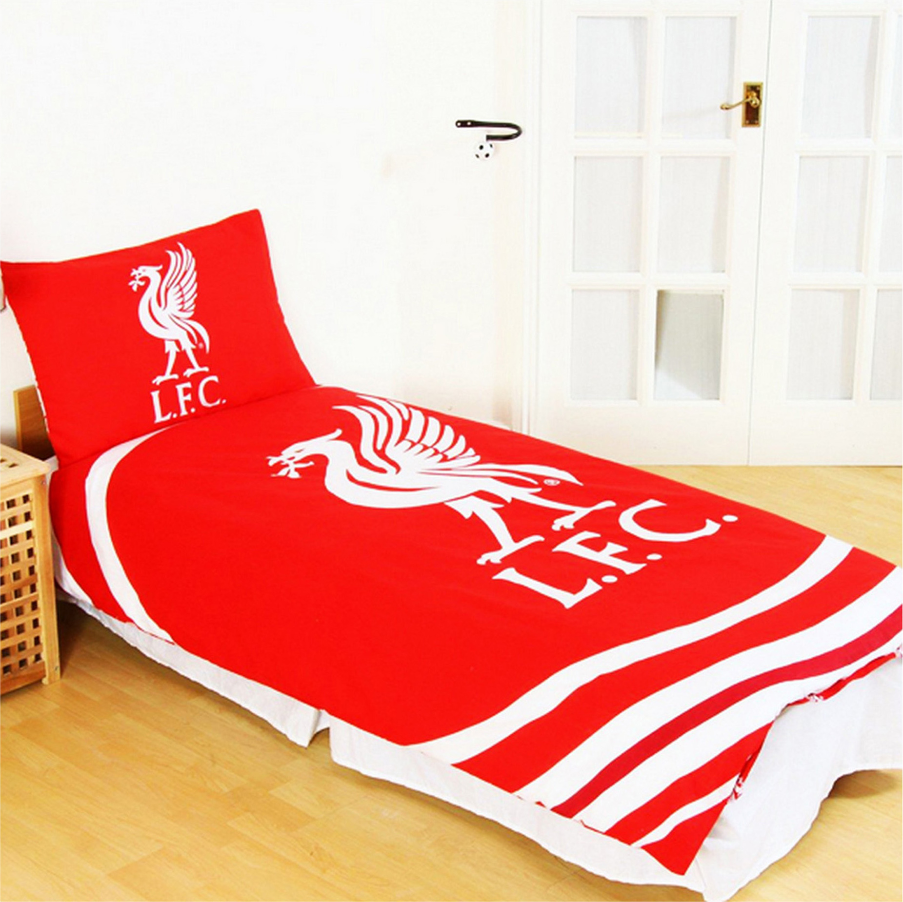 Liverpool FC Pulse Ensemble de literie, lit simple TA2736