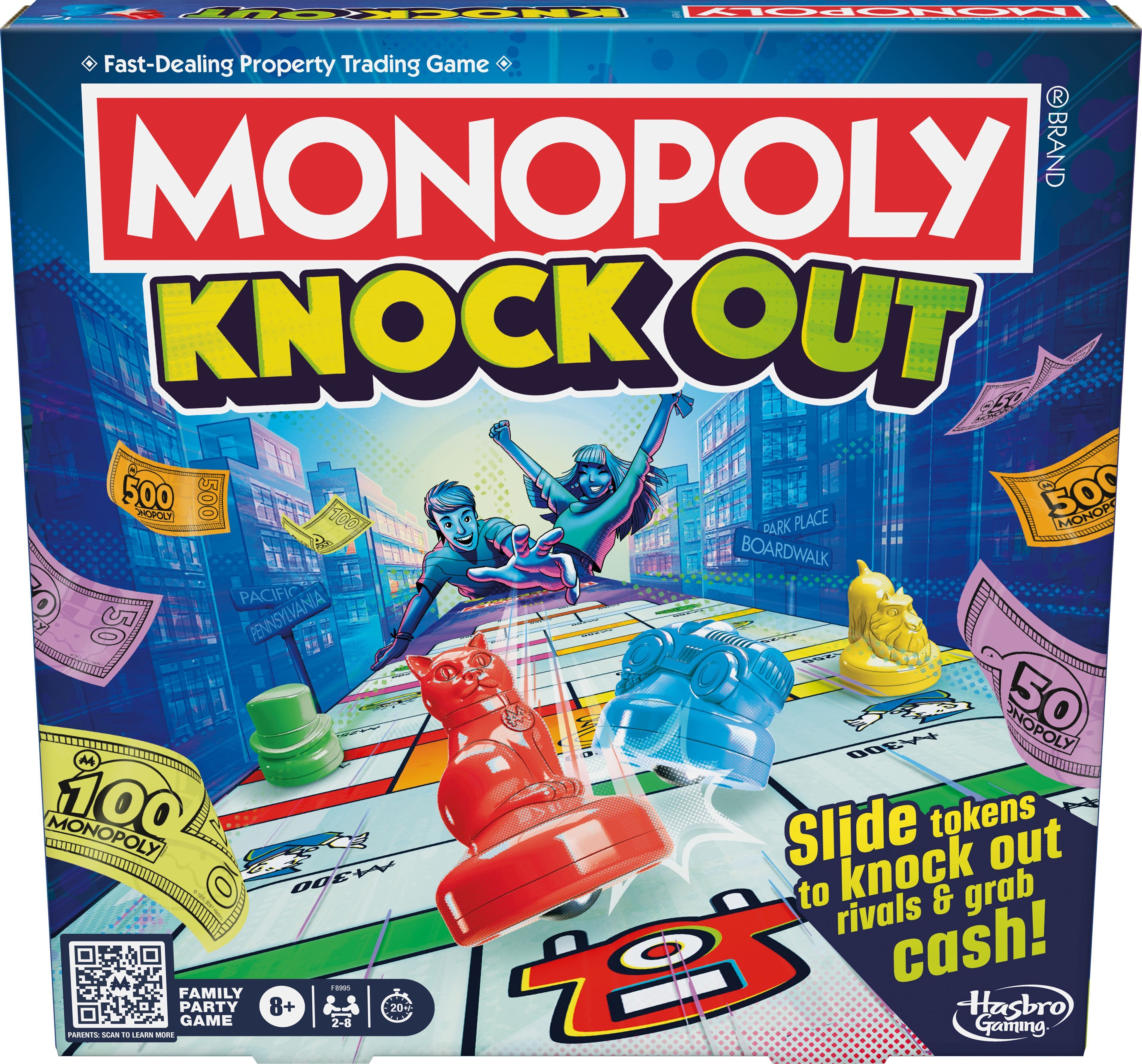 Hasbro Monopoly Knockout F8995100 Stolné spoločenské hry