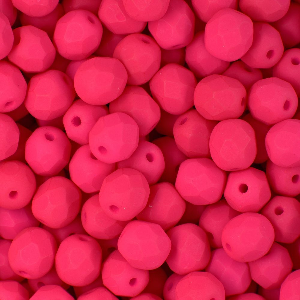 Polierte Perlen 6mm Neon Pink - 150 Stück | Kaufland.de