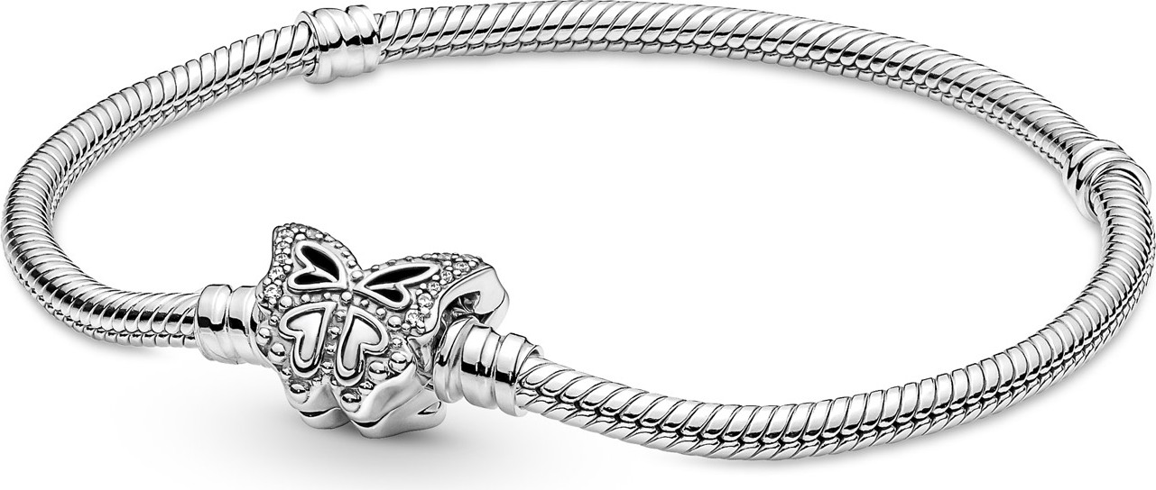 Pandora Moments bracciale a maglie di serpente con chiusura