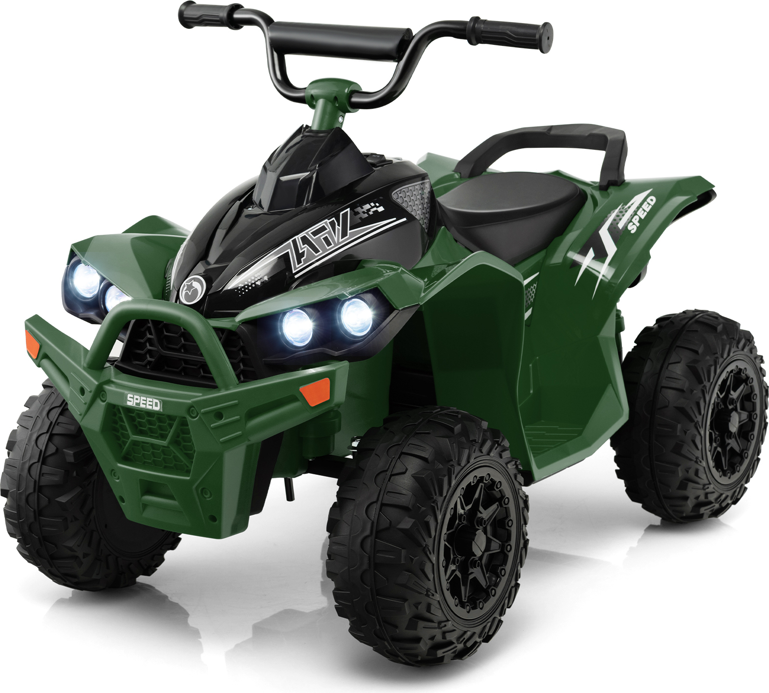 COSTWAY 12V Elektro Kinderquad, Elektroquad mit 2,2/4,3