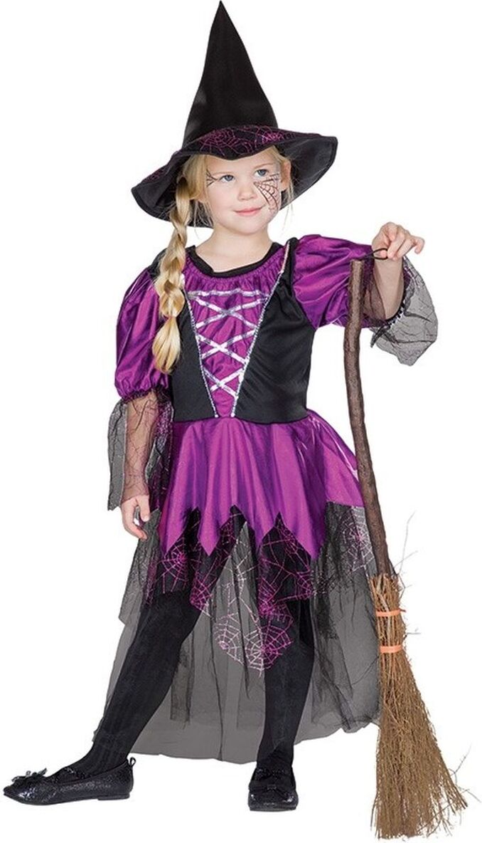 Kinder Kostüm Hexe Kleid lila Halloween | Kaufland.de