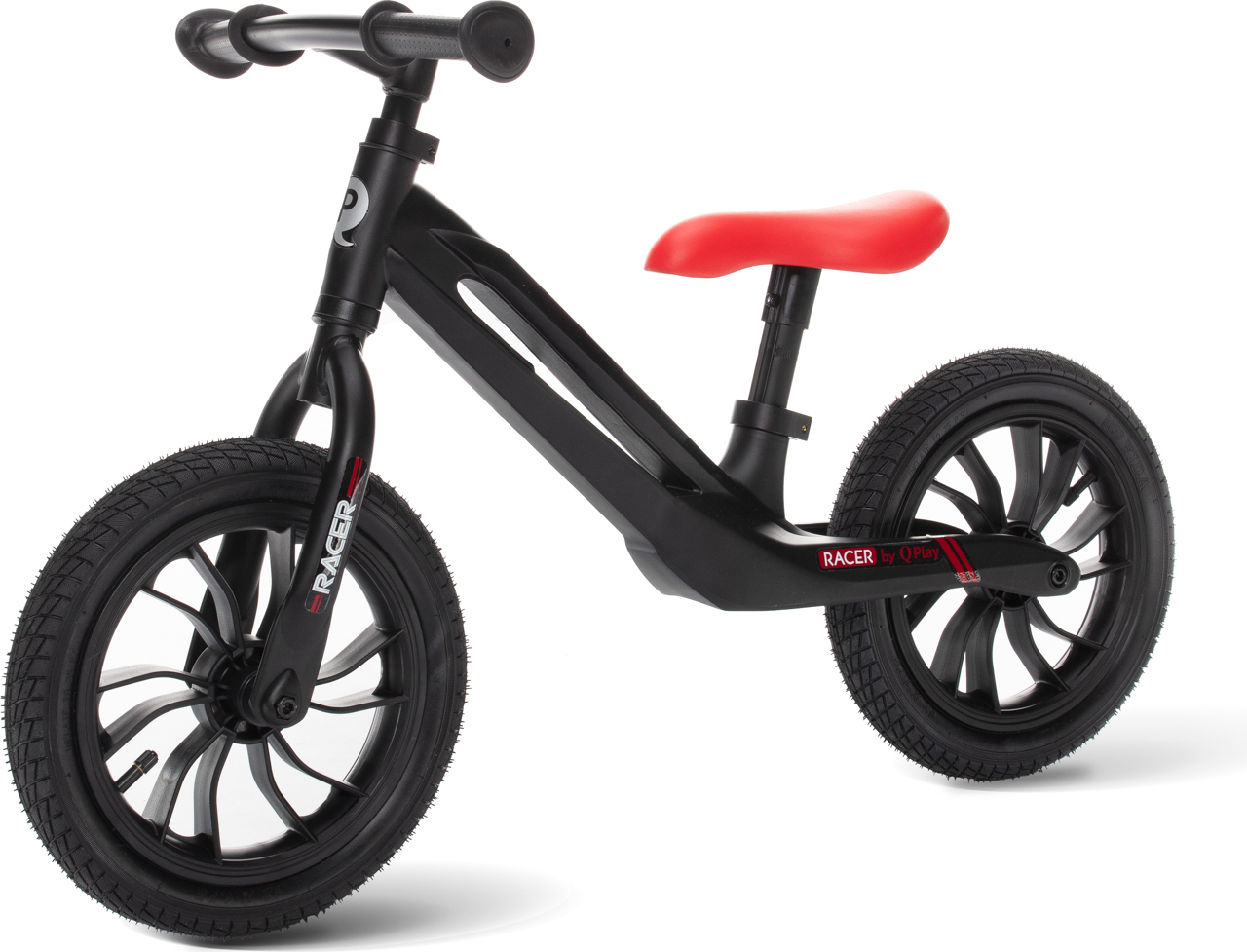 Qplay Laufrad Racer schwarz/rot Gleichgewicht Balance