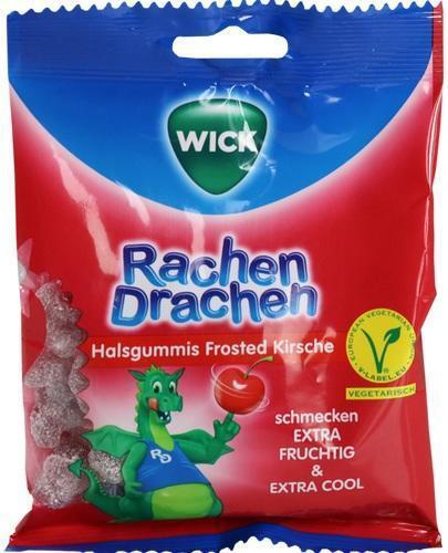 Wick Rachendrachen Halsgummis Kirsche 75 g