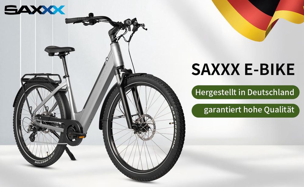 SAXXX E-Bike, Comfort SUV Easy, Tiefeinsteiger