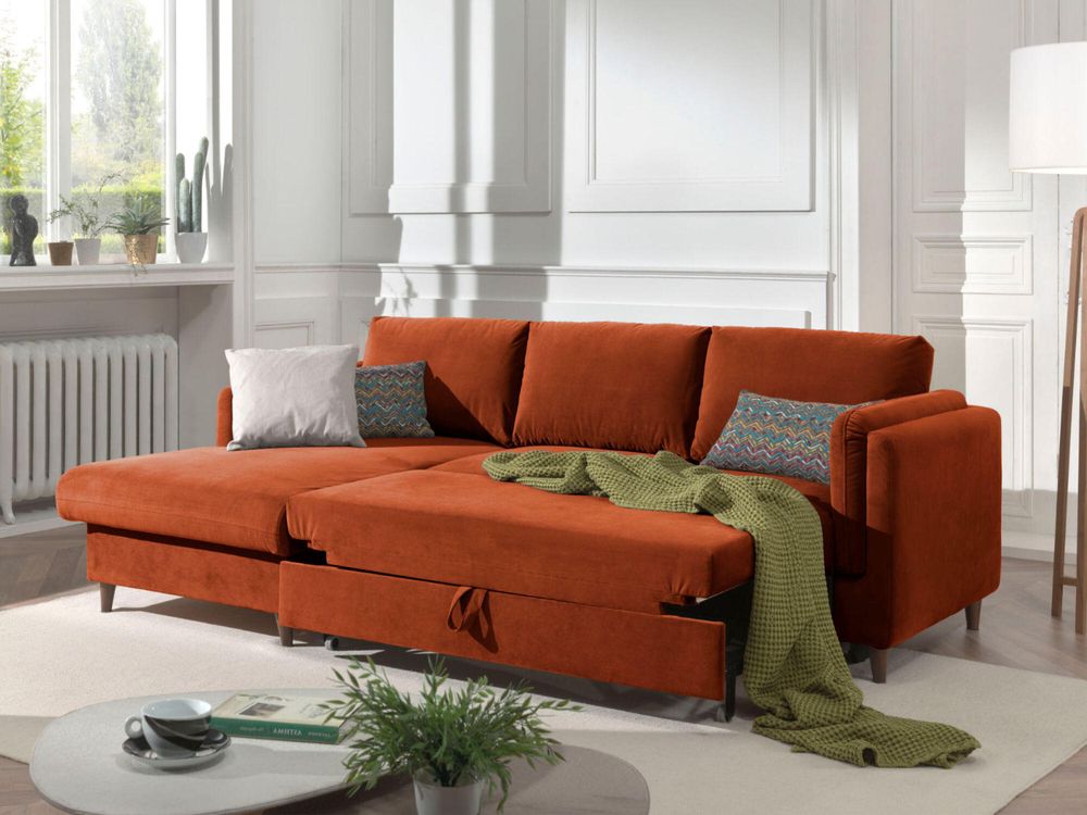Lisa Design Brooke, Ecksofa rechts links, mit