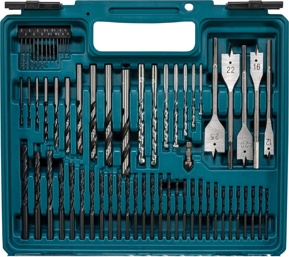 Makita E-11689 Bohrer-Bit-Set 256tlg Bohrersätze