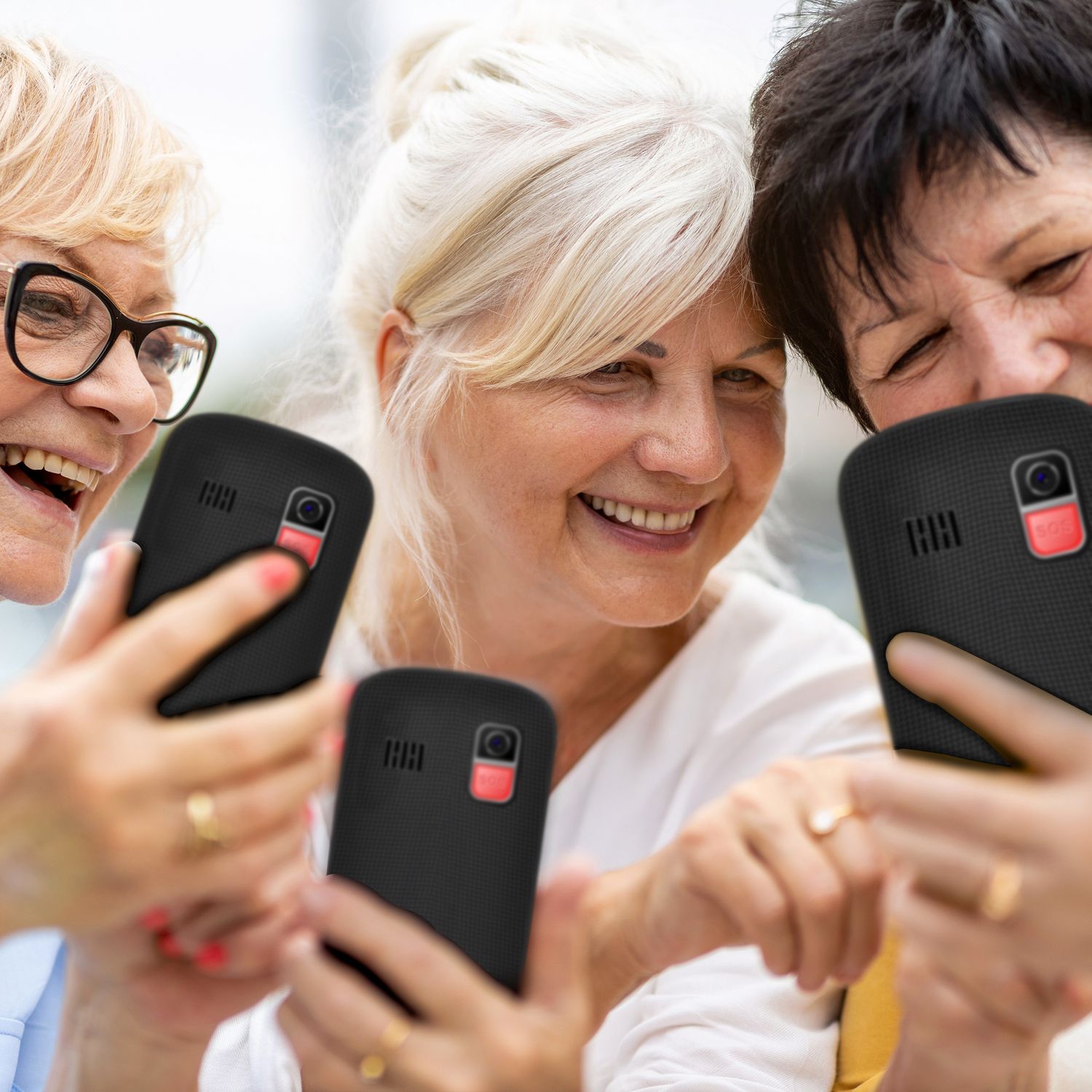 Handy Seniorenhandy Mobiltelefon mit großen Tasten und ohne