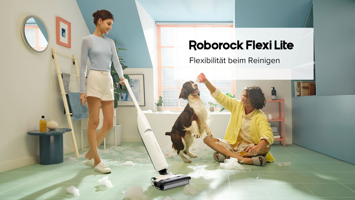 Roborock Flexi Lite Nass- & Trockensauger 17.000 Pa